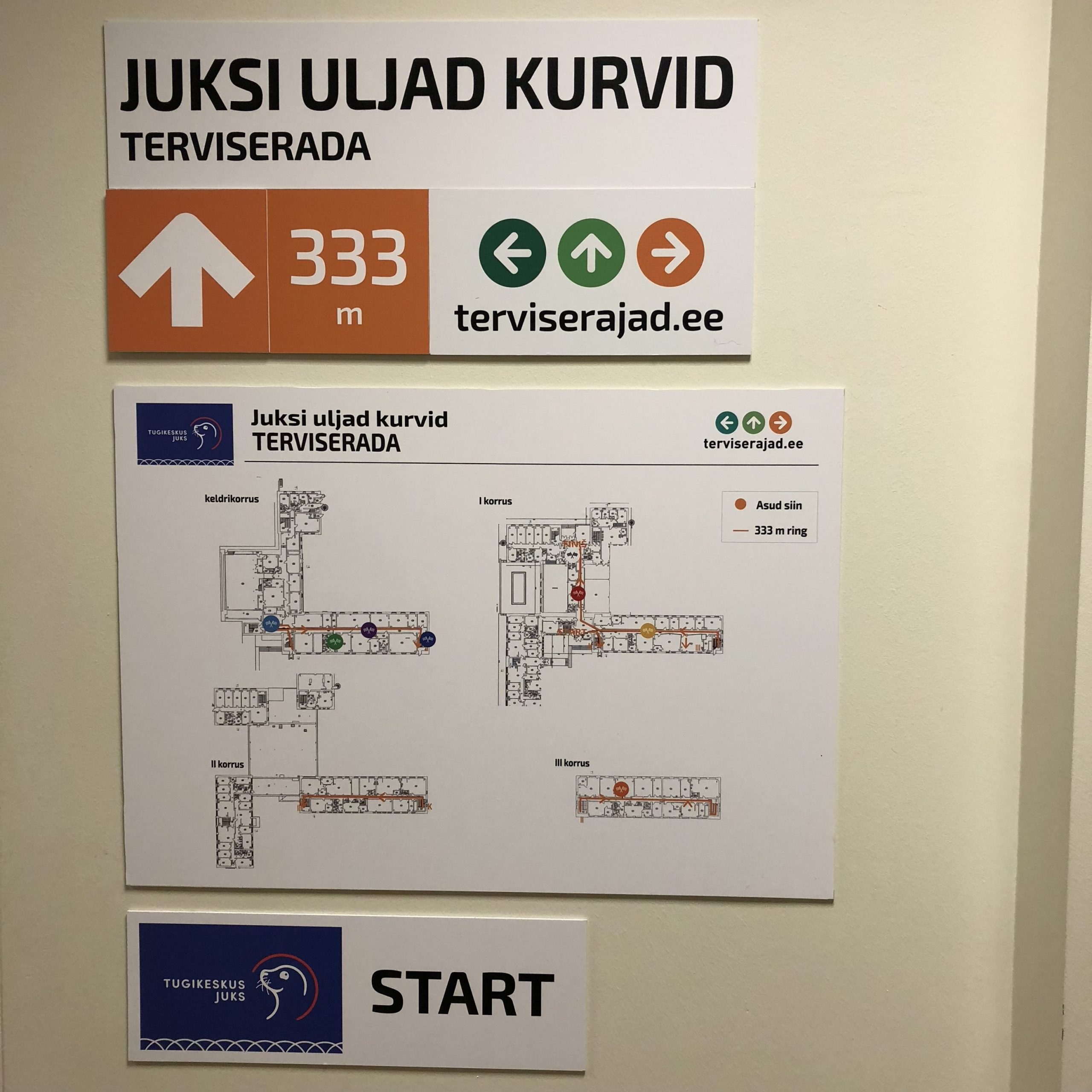 Juksi uljad kurvid - Juksi Tugikeskus - Terviserajad