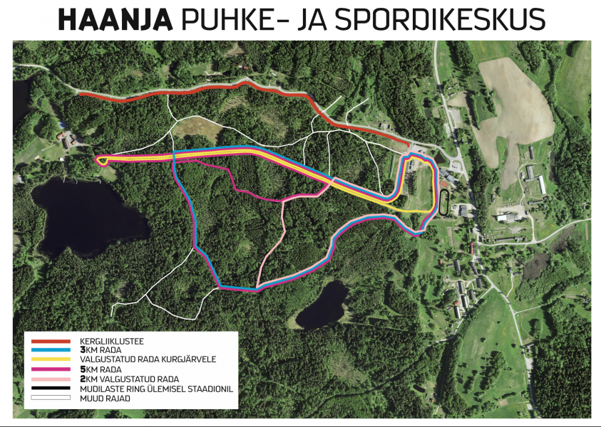 Haanja Puhke- ja Spordikeskus - Terviserajad